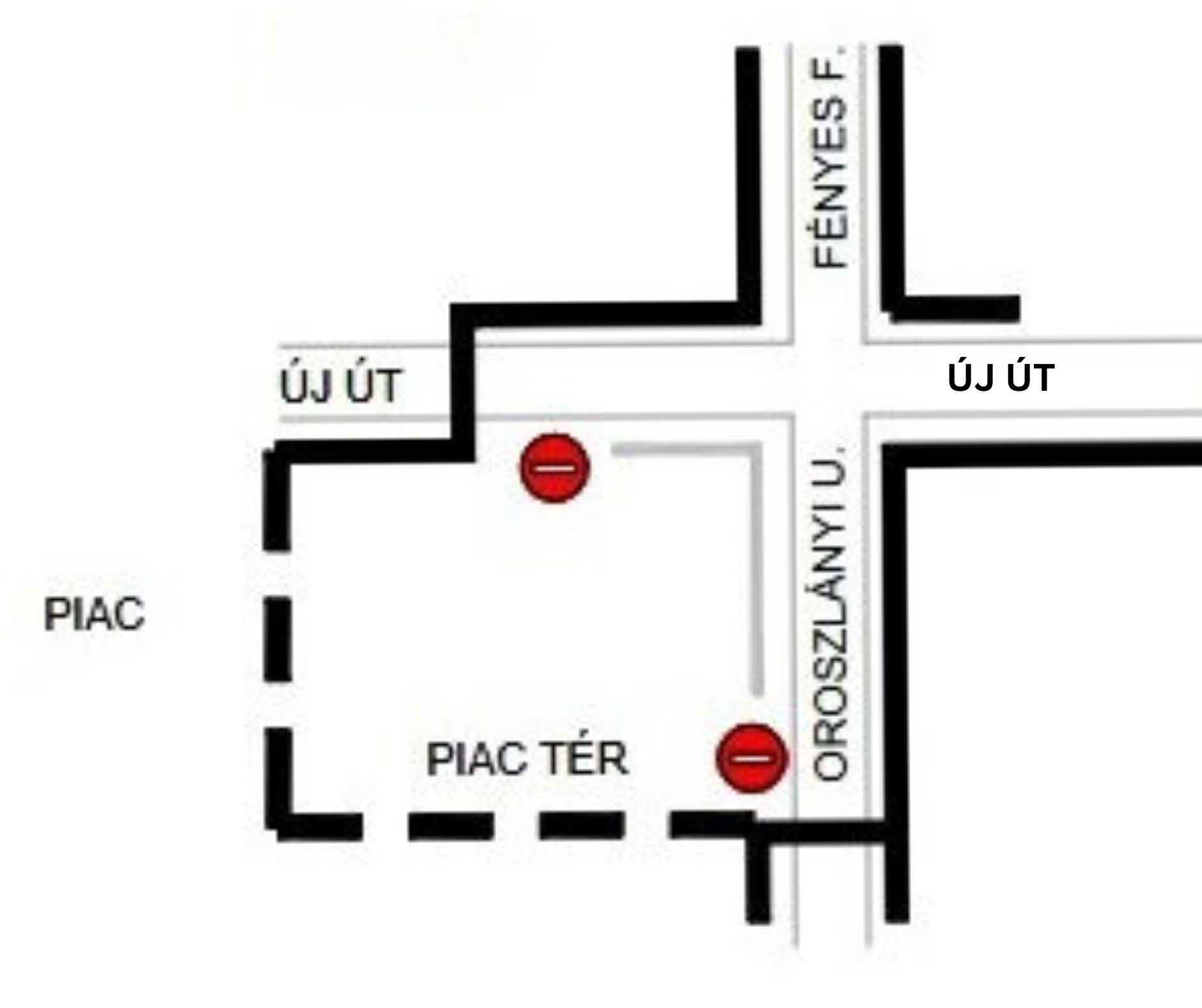 Forgalmi rend változás az új körforgalmi csomópont építésénél - Tata ...